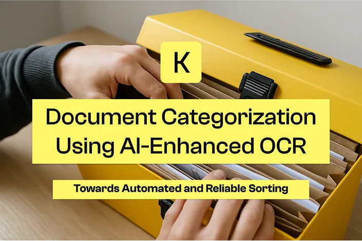 Automated Document Classification with Intelligent OCR